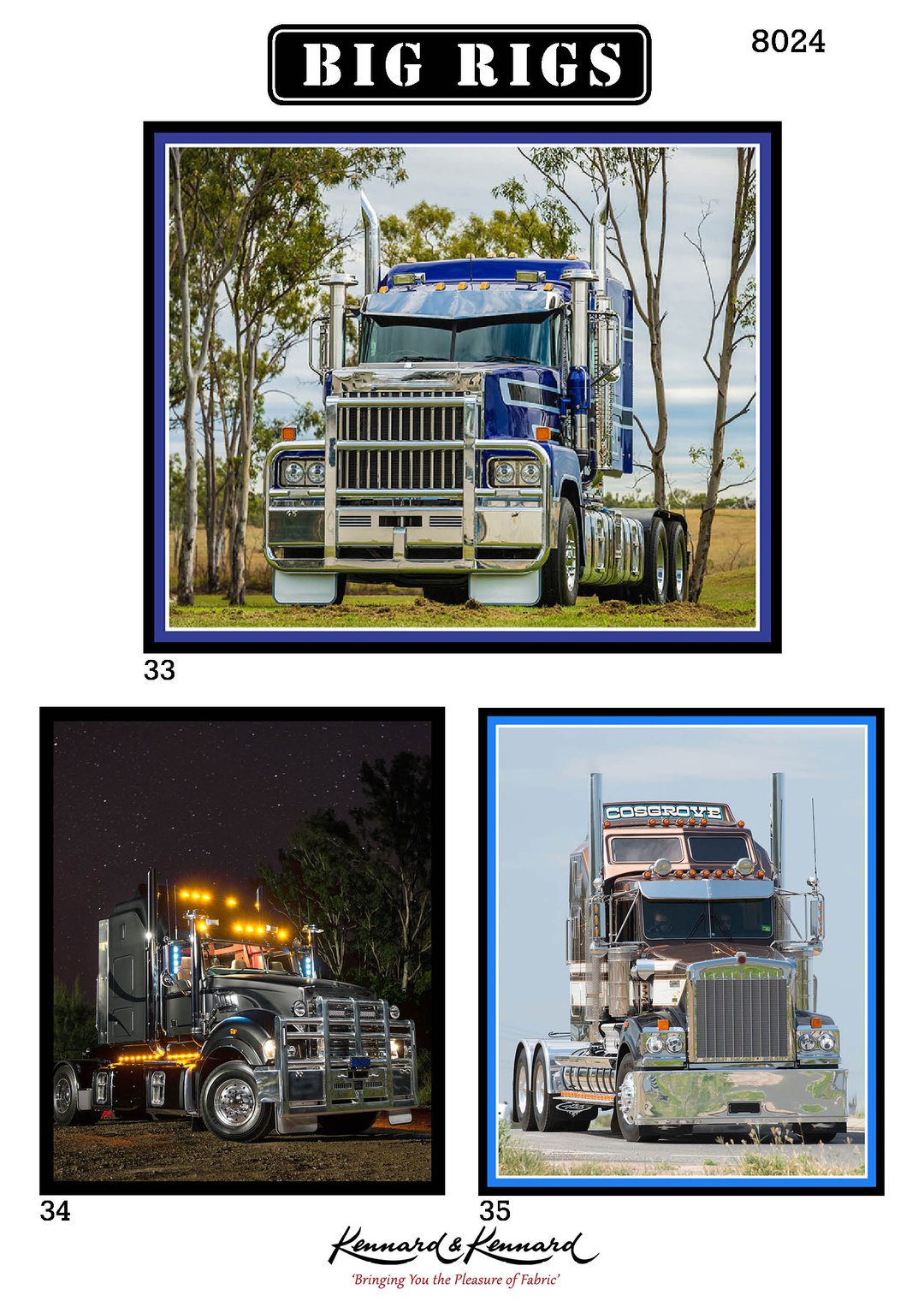 Stunning Big Rigs for Truckies